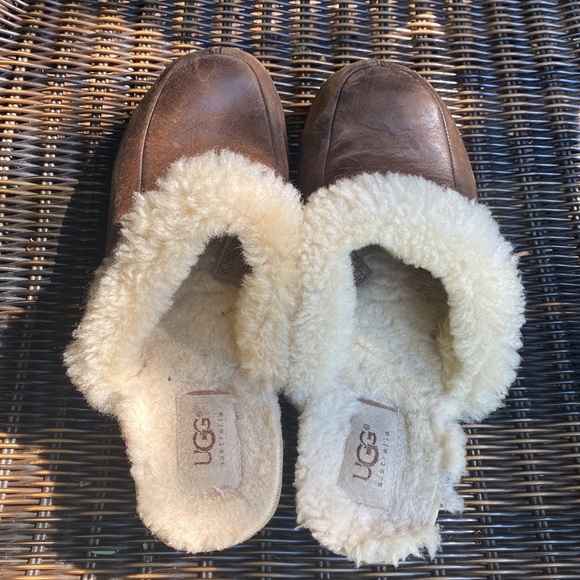 UGG | Shoes | Copy Y2k Ugg Leather Shearling Clog Mule | Poshmark